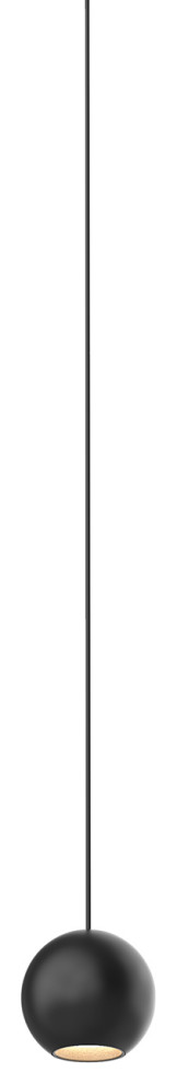 Exo Pendant Light, Black, 2"Dx2"H, 2"Dx2"H - Modern - Pendant Lighting ...