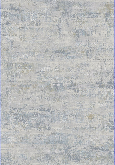 Castilla Cream And Grey Area Rug, 2.2'x7.7' - Contemporary - Hall And ...