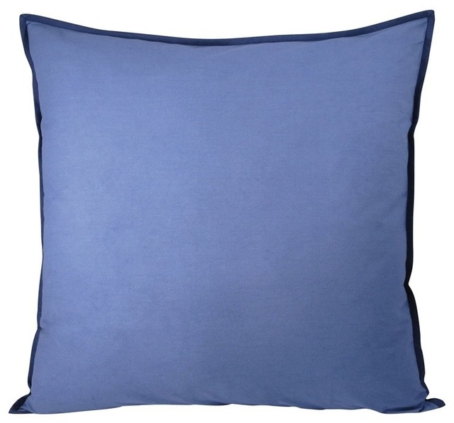 Pomeroy Dylan Pillow 24x24" Navy Blue - Contemporary - Decorative ...