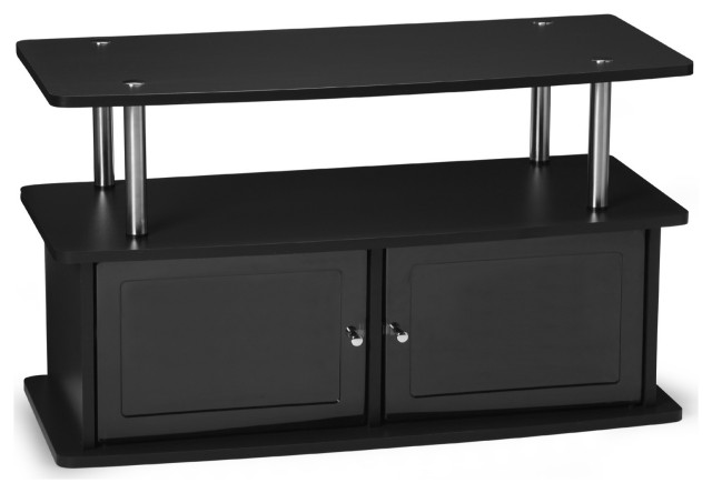 Designs2Go Tv Stand With 2 Storage Cabinets And Shelf - Contemporary ...