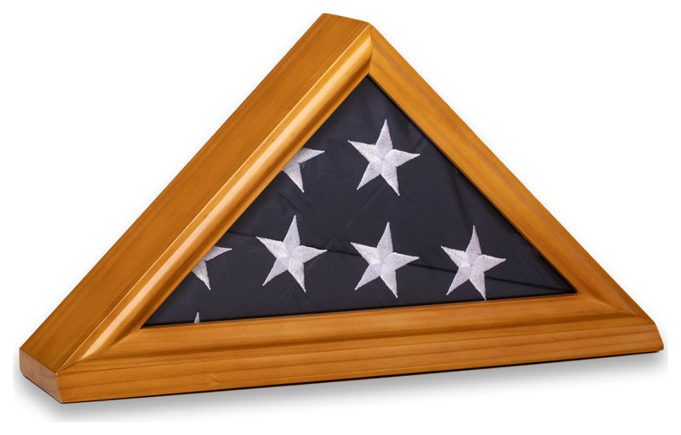 Oak Flag Box - Transitional - Decorative Objects And Figurines - by Bey ...