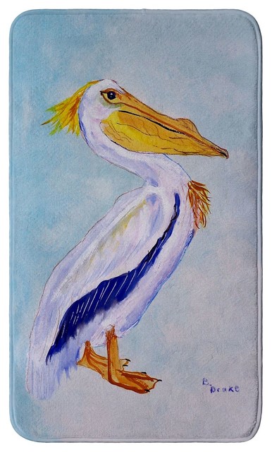 Vertical King Pelican Bath Mat 18x30 - Beach Style - Bath Mats - by ...