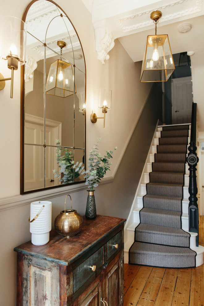 Modern and sophisticated period property hallway - Hall - London - by ...