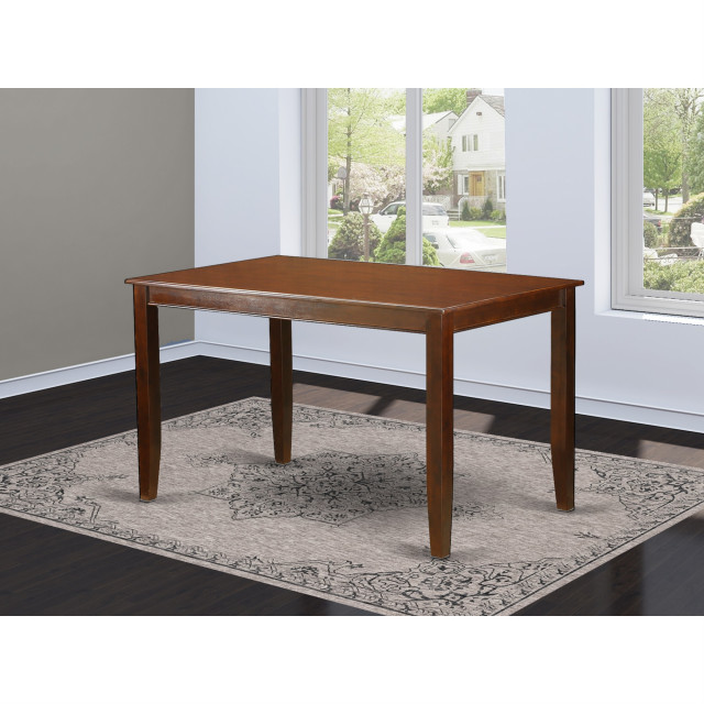 Dudley Rectangular Counter Height Dining Table 36"x60" In Mahogany ...