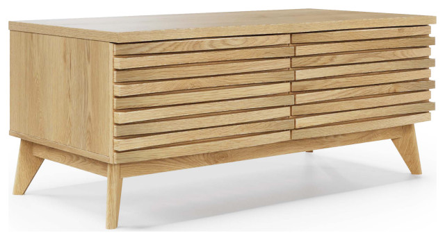 Zappa Coffee Table, Oak - Midcentury - Coffee Tables - by Studio London ...