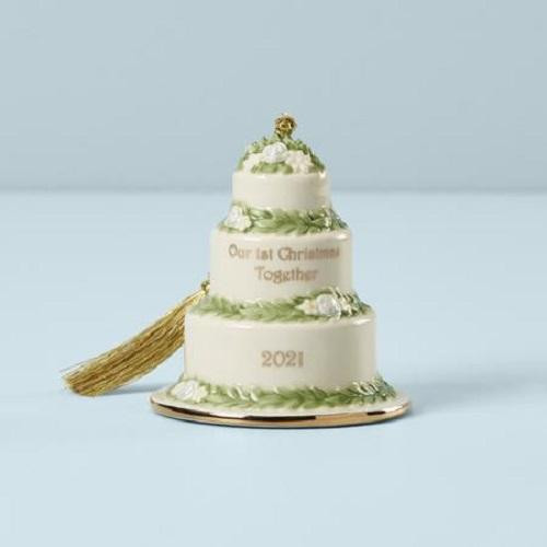 2021 Our First Christmas by Lenox - Traditional - Christmas Ornaments ...