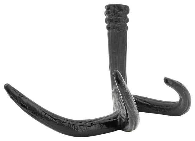 Metal, 5"H Branch Table Top Deco, Black, 12x9x5 inches - Rustic ...