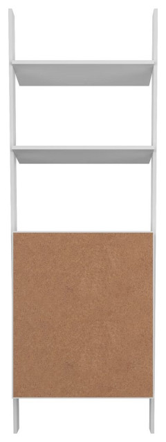 Cooper Ladder Display Cabinet, White - Transitional - Accent Chests And ...