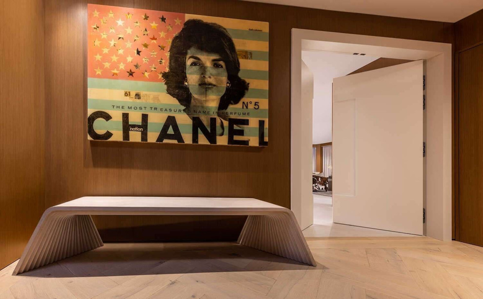 Luxury Entryway Design in Bal Harbour | Oceanfront Home Inspiration ...