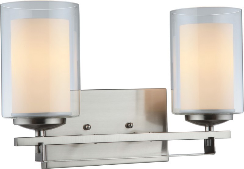 Hardware House El Dorado 2 Light Wall Fixture - Transitional - Bathroom ...