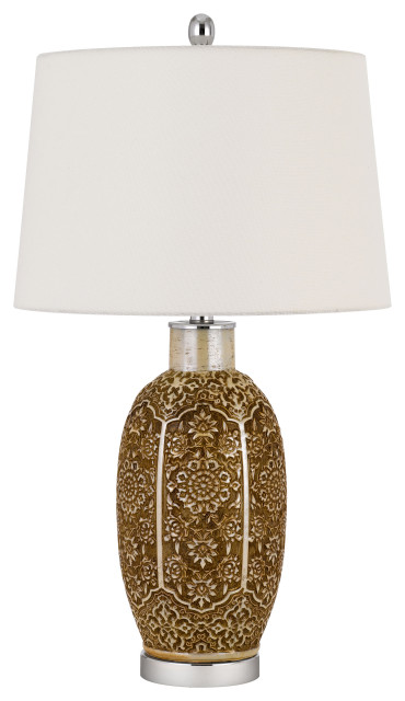 28.5" Ceramic Table Lamp, Cinnamon - Traditional - Table Lamps - by ...