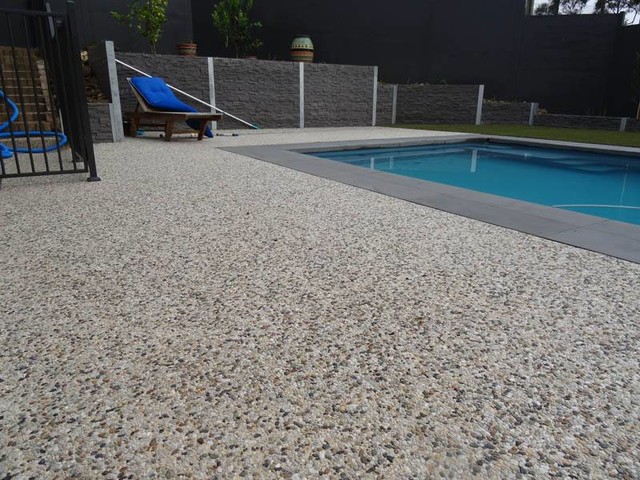 Exposed Aggregate Driveways - Melbourne - par Designer Premix - Exposed ...