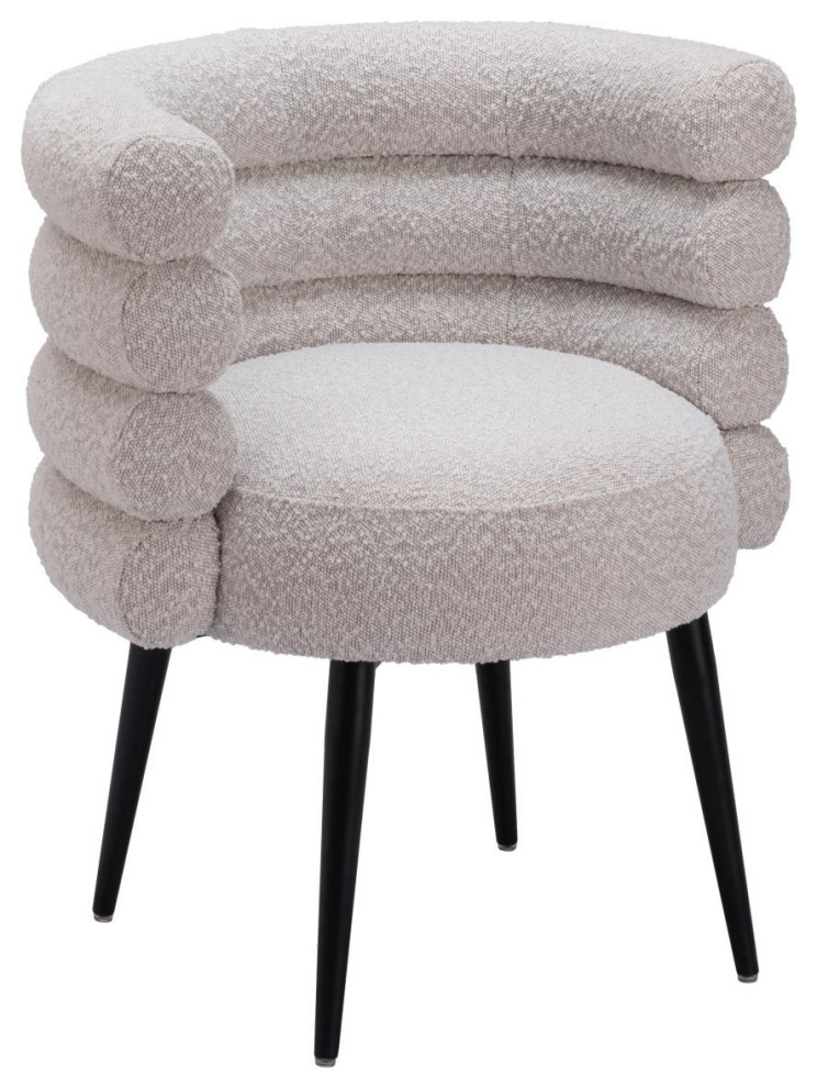 Grena Dining Chair, Misty Gray - Modern - Dining Chairs - by First of a ...