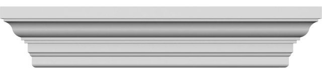 7 7/8"x1 1/4"P Standard Crosshead, 151" Bottom - Traditional - Molding ...