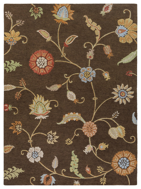Hand Tufted Sprout Rug SRT-2000, 8' x 11' - Traditional - Area Rugs ...