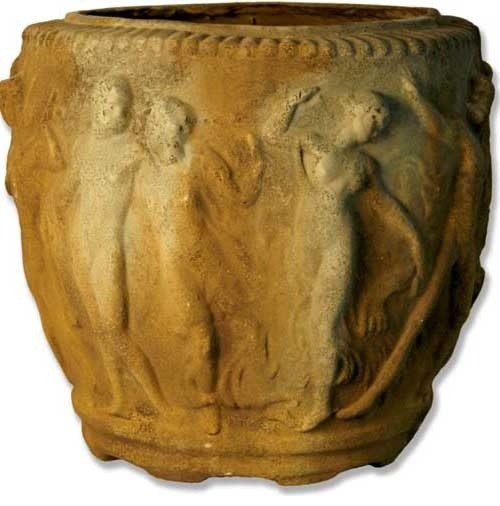 Grecian Pot 19, Destefano Garden Display - Traditional - Outdoor Pots ...