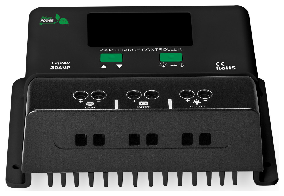 Nature Power 30 Amp Charge Controller with LED - Contemporary - Home ...
