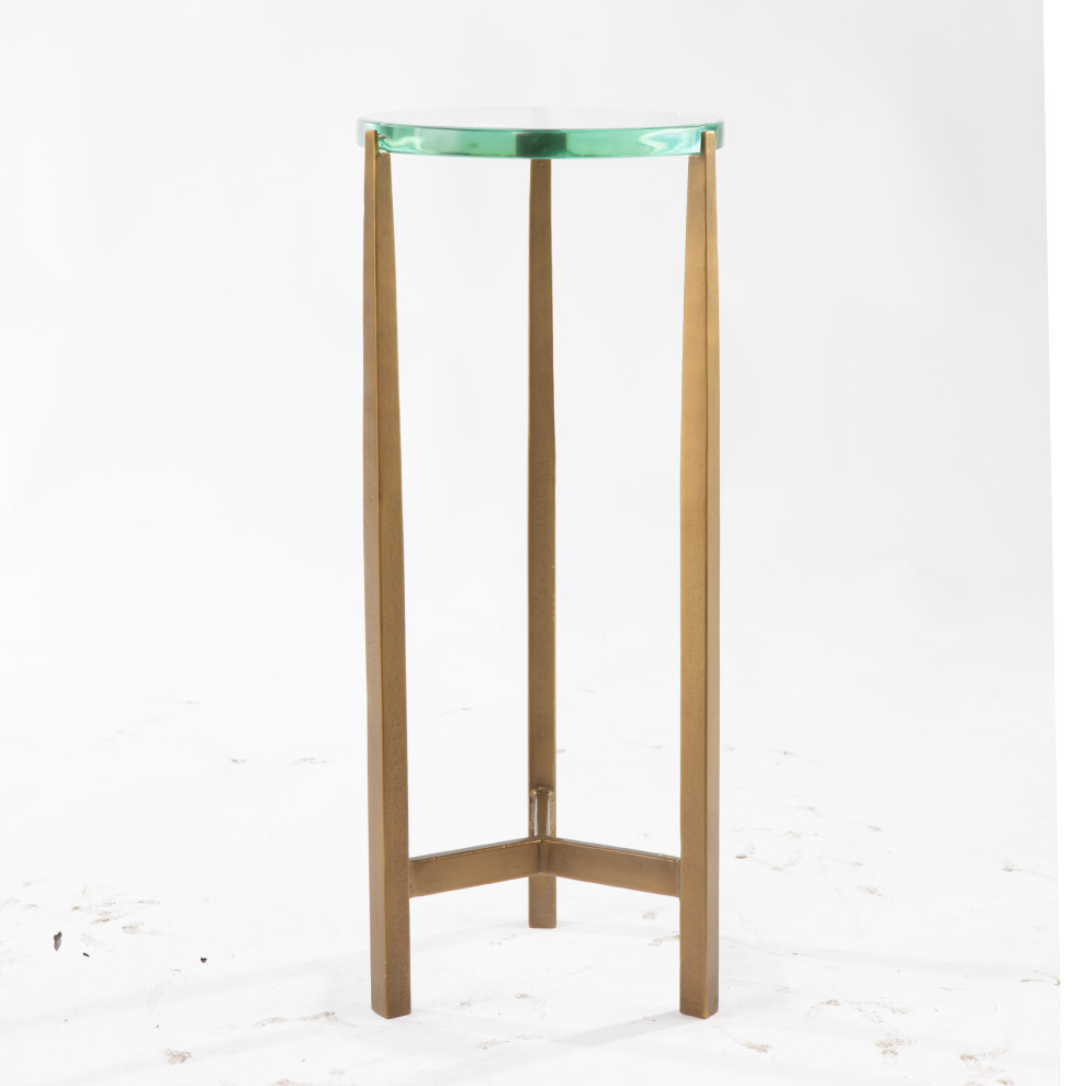 Amanda Round Accent Table - Contemporary - Side Tables And End Tables ...