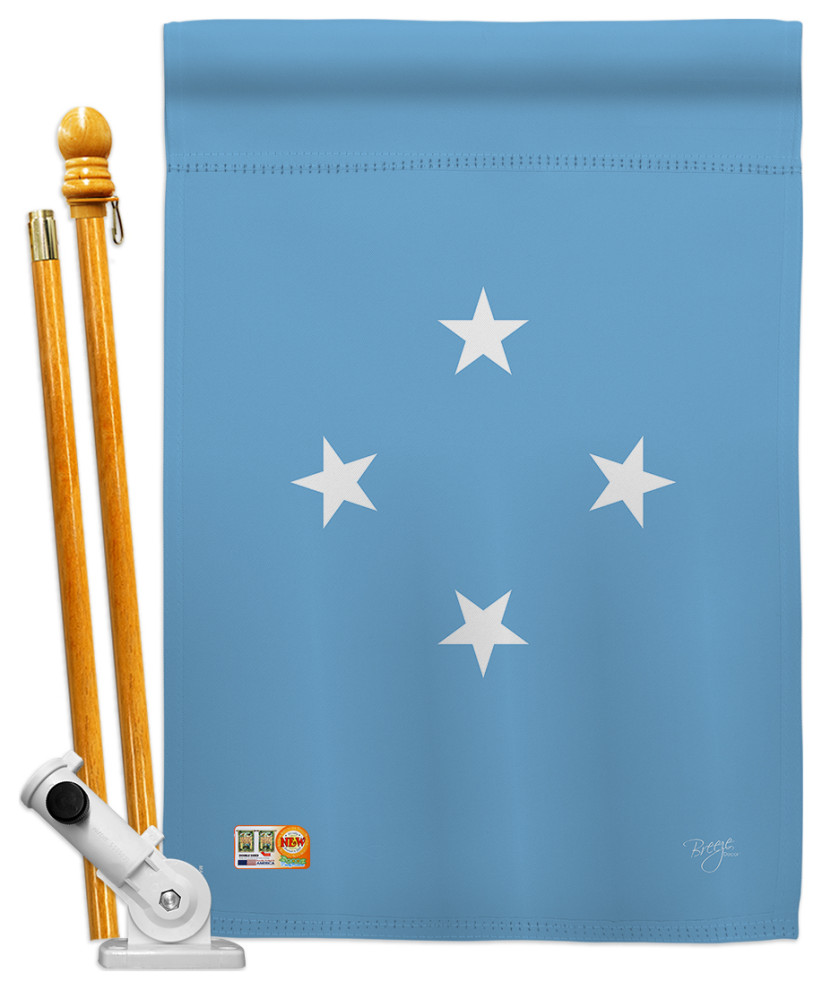 Micronesia Flags Of The World Nationality House Flag Set Modern