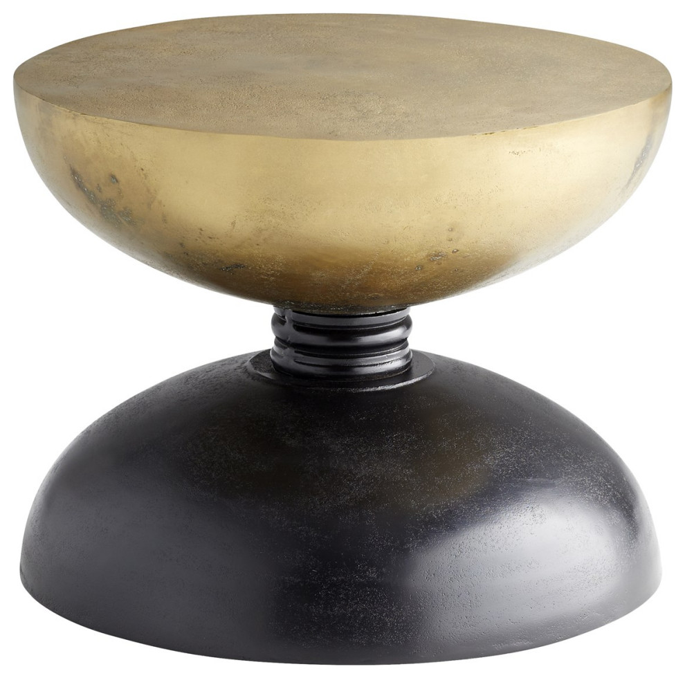 Cyan Perpetual Table 11180, Noir And Gold - Contemporary - Side Tables ...