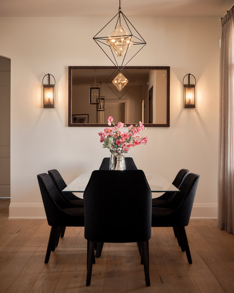 Modern Farmhouse / Rustic and Refined - Casa de campo - Comedor ...