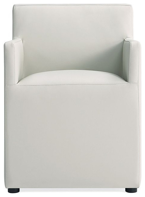 Anna Faux Leather Dining Armchair - Contemporary - Dining Chairs - by ...