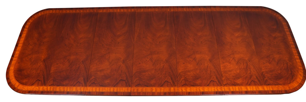 Banded Mahogany Dining Table - Traditional - Dining Tables - by Niagara ...
