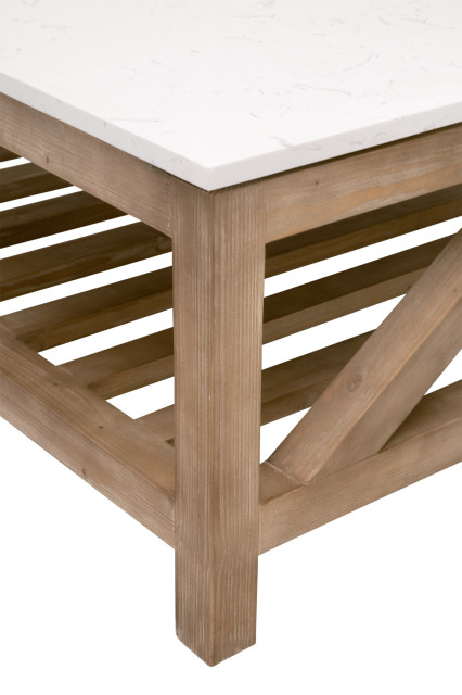 Spruce Square Coffee Table - Transitional - Coffee Tables - by ...