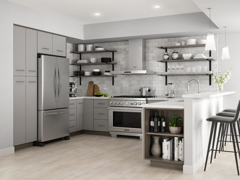 Custom Kitchens - Contemporary - Kitchen - Miami - by Property ...