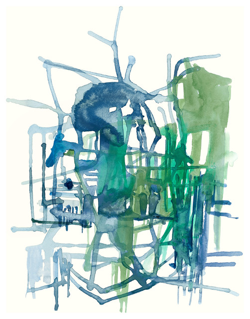 "Complex Mind II" Fine Art Piece, 30"x40" - Contemporary - Prints And ...