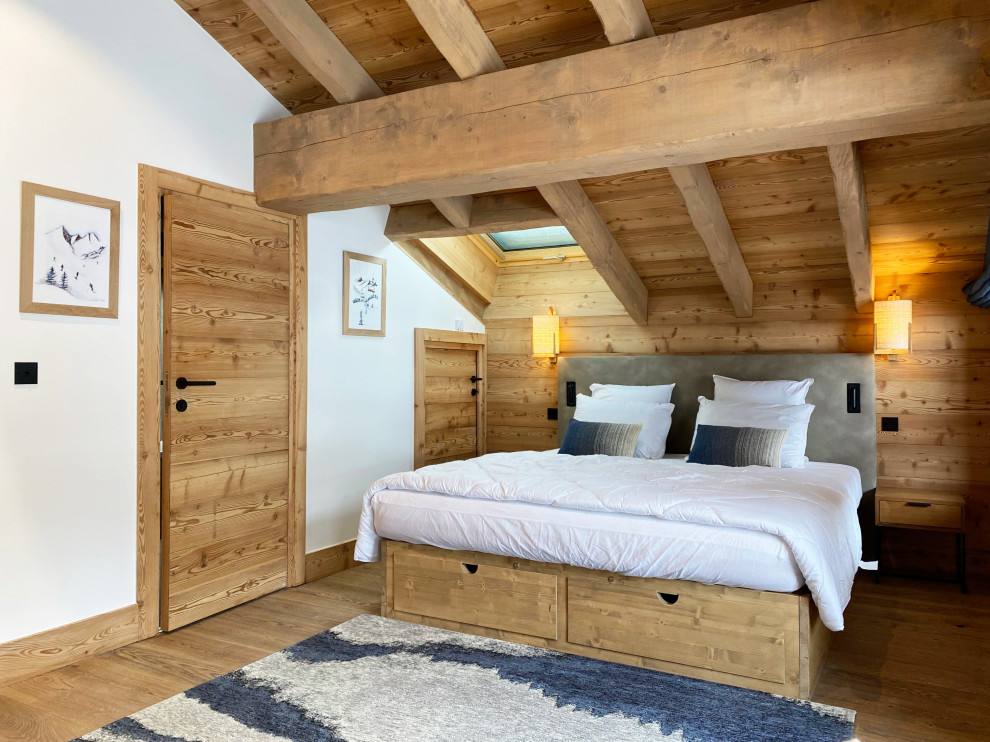 Lac et Cimes Chalet - Rustic - Bedroom - Lyon - by CHADOWS Design d ...