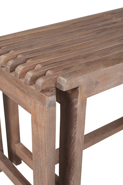 Remi Solid Wood Extendable Bench by East at Main - Transitional ...
