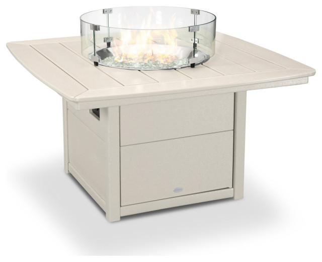 Polywood 42" Nautical Fire Pit Table - Transitional - Fire Pits - by ...