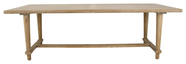 Ballard Natural Dining Table - Farmhouse - Dining Tables - by Rustic ...