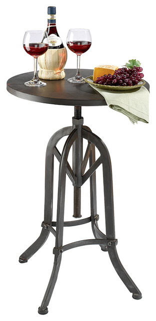 Industrial Revolution Side Table - Industrial - Side Tables And End ...