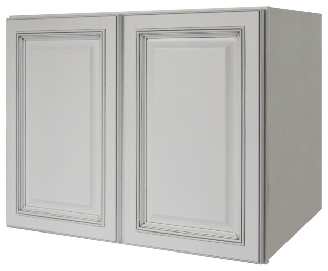 Sunny Wood RLW3024-24-A Riley 30"W x 24"H Double Door Bridge - Kitchen ...