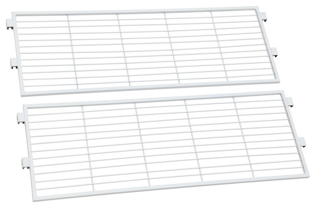 Xtra Storage Shelf Deluxe Metal Extension Set of 2 - Contemporary ...