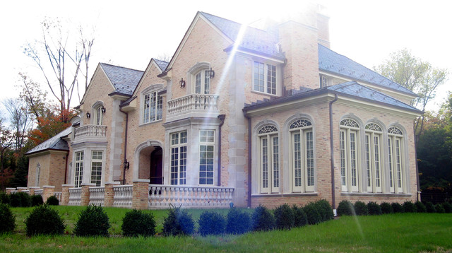 Indiana Limestone House Exterior