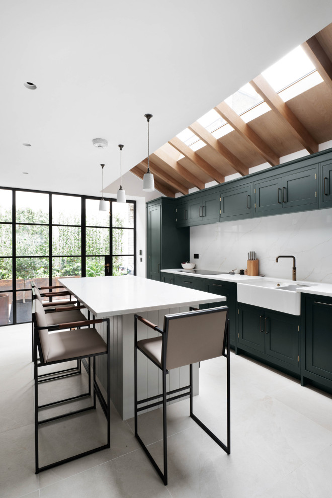 The Bride Residence - Transitional - Kitchen - London - by Rodof Ltd ...
