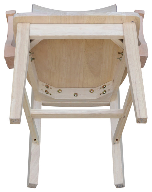 Tall Mission Chair With Arms - Craftsman - Dining Chairs - by ...
