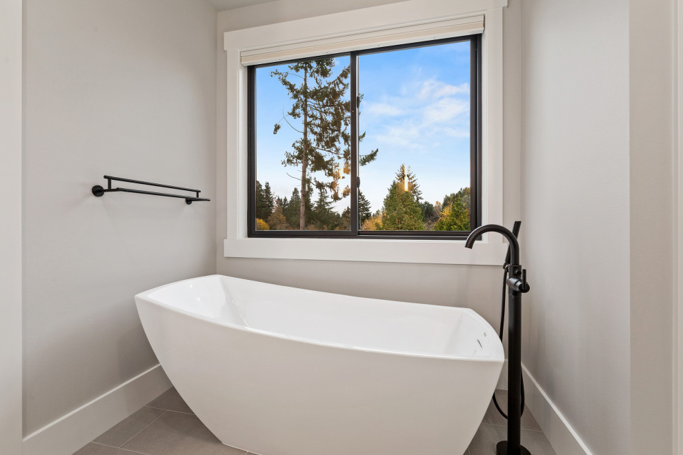 Custom Home | Bellevue, Greater Seattle Area - Transitional - Bathroom ...