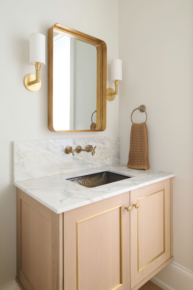 Back Home in Lake Forest - Transitional - Powder Room - Chicago - by A ...