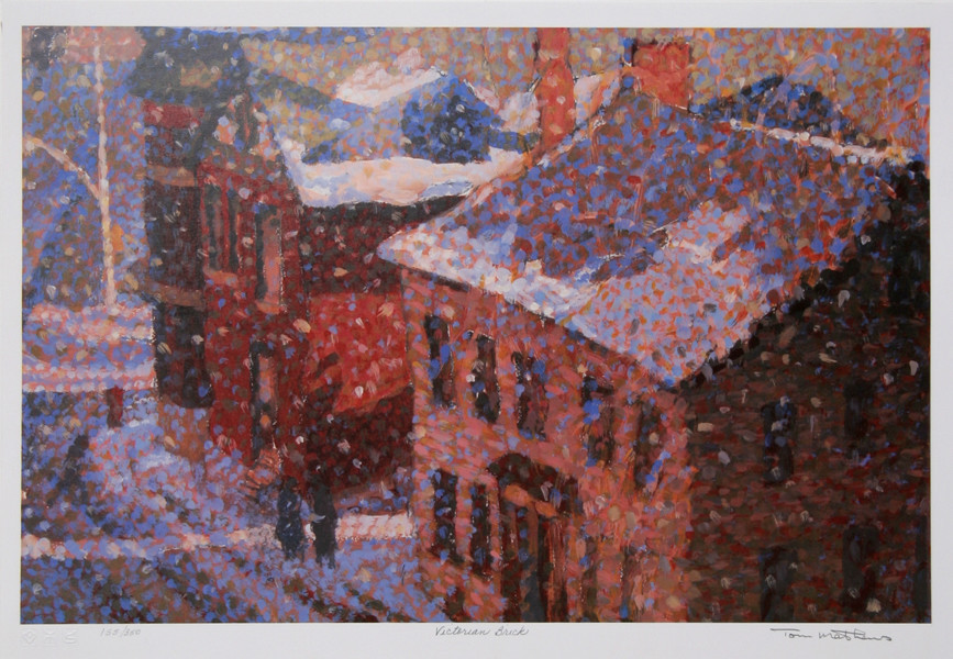 "Victorian Brick" Artwork - Farmhouse - Fine Art Prints - by RoGallery ...