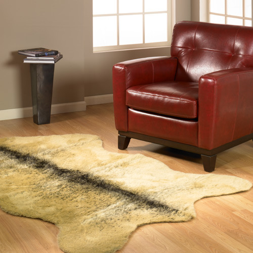 Classic Grizzly Bear Pelt, Faux Fur Rug, 40"x55" - Novelty Rugs - by ...