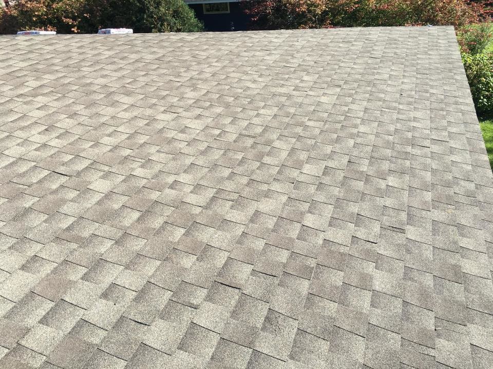 GAF Timberline Weathered Wood Roseville Roof Replacement plus EPDM Flat ...
