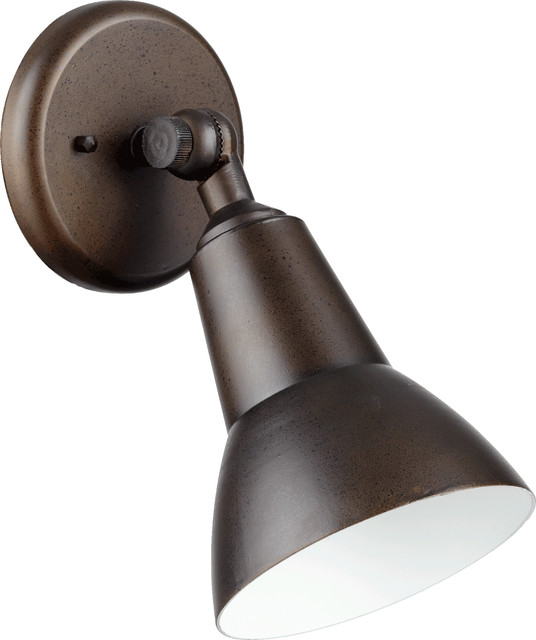 1-Light Par Flood Ceiling Mount, Oiled Bronze - Transitional - Outdoor ...