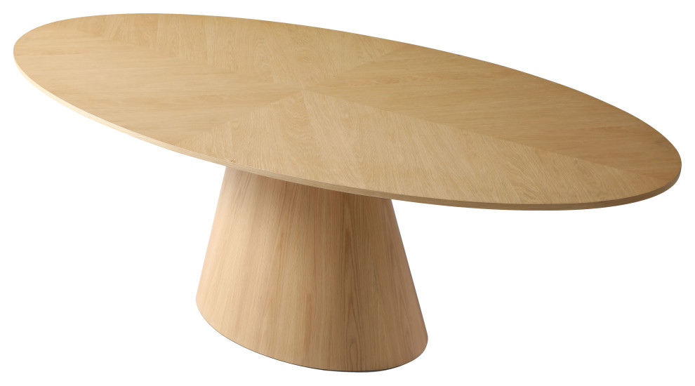 Gavin Dining Table, Large - Transitional - Dining Tables - by Meridian ...