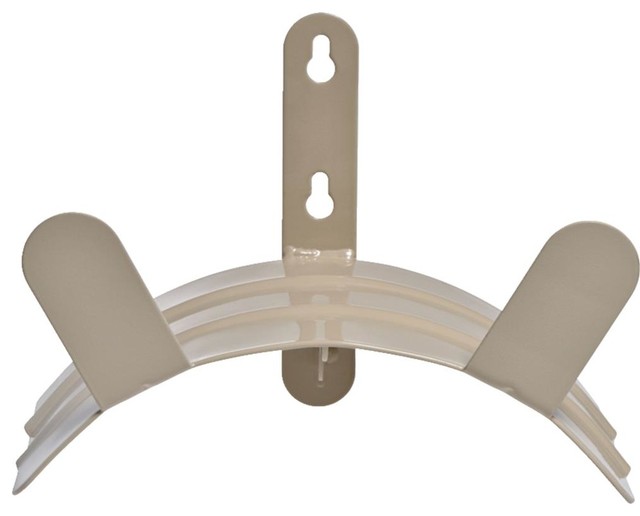 Liberty Garden 691 Basic Wall Mounted Hose Hanger, 12-Gauge Steel, Tan ...