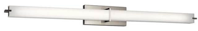 LED Linear Bath Vanity Light, 48" - Contemporary - Bathroom Vanity ...