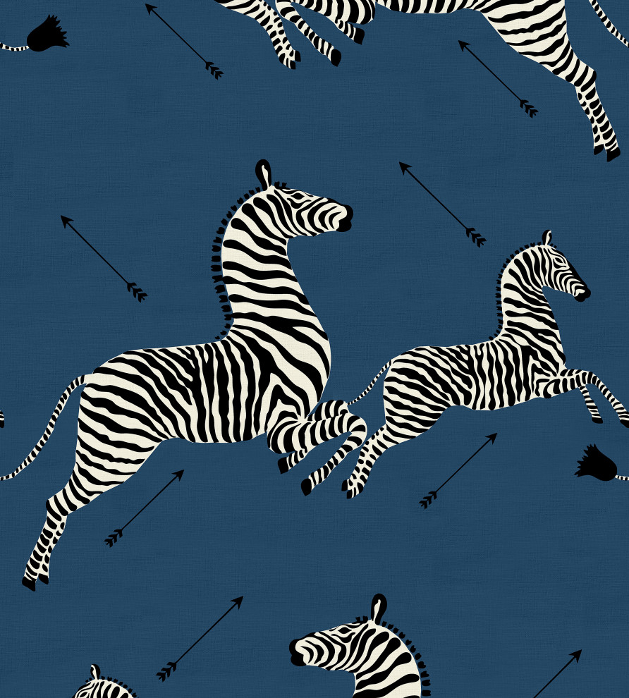 Zebras Fabric - Contemporary - Drapery Fabric - by Scalamandre | Houzz
